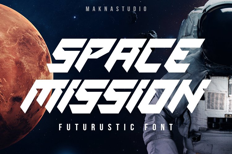 Space Mission Font - Dafont Free