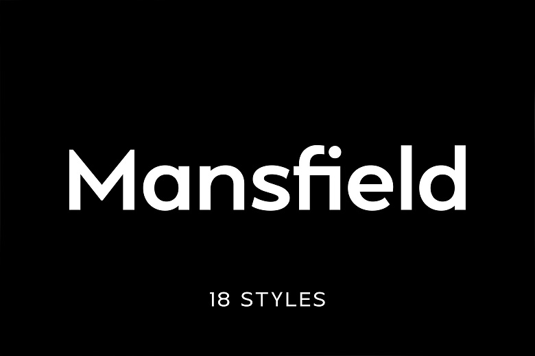 Mansfield Font Family - Dafont Free